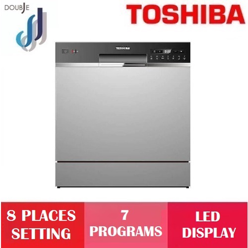 Toshiba Table Top Dishwasher Machine DW-08T1(S)-MY Toshiba Dishwasher ...