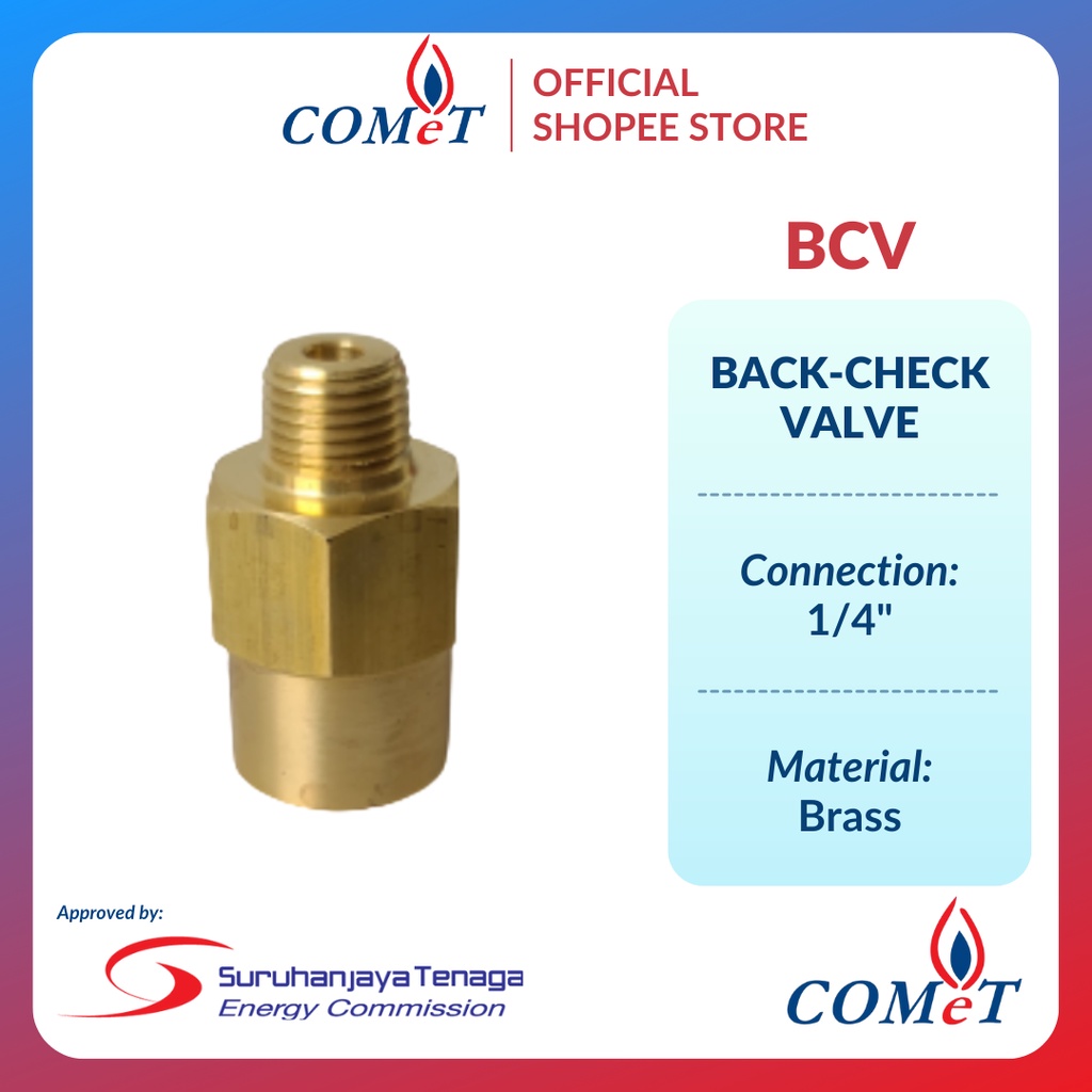 COMET Non-Return Back-Check Flow Valve | Shopee Malaysia