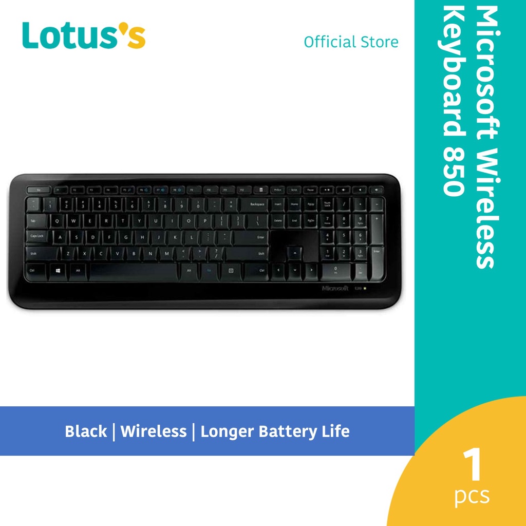 Microsoft Wireless Keyboard 850 PZ3-00011 | Shopee Malaysia