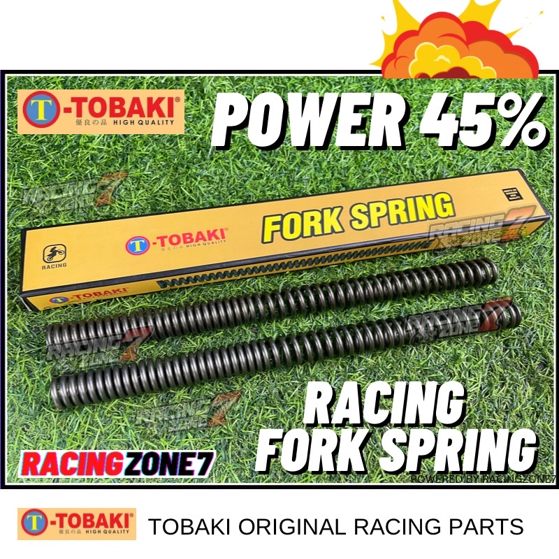 100% TOBAKI RACING Spring Fork Y15ZR Y16 LC135 RS150 RSX150 VF3i RSX150 ...
