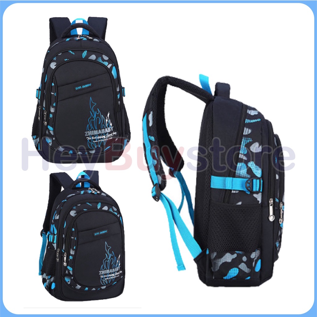 ZMBABY 46cm Primary Secondary School Bag Student School Bag Beg Sekolah ...