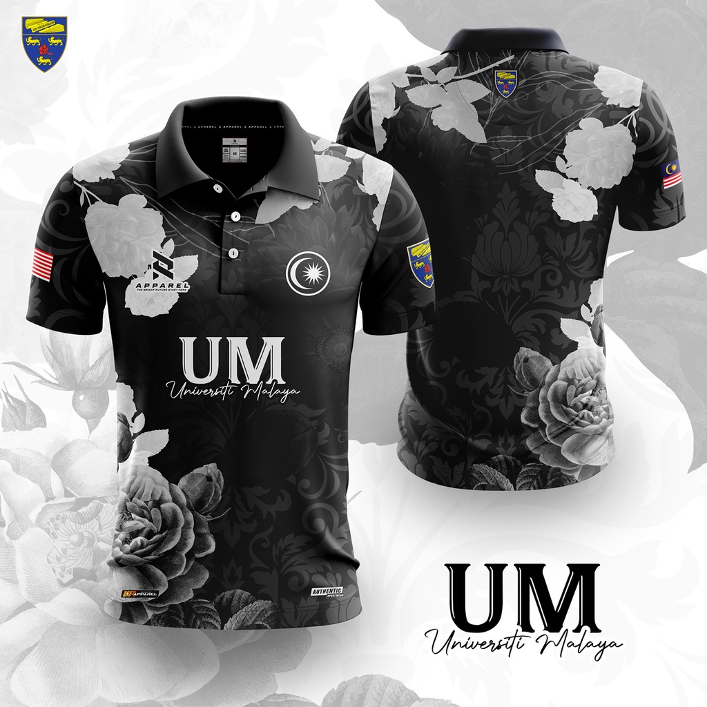 DESIGN UNIVERSITI (UM) Sublimation Tshirt | Baju Jersey Sublimation ...