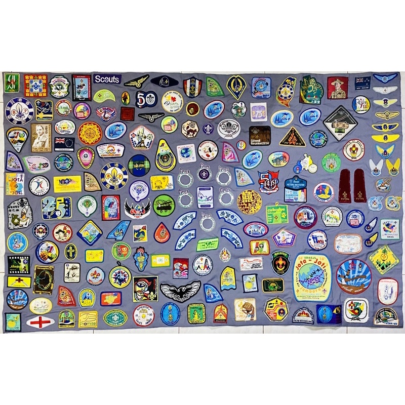 Scout Cape Badges Collection Rare Item 92cm x 140cm | Shopee Malaysia