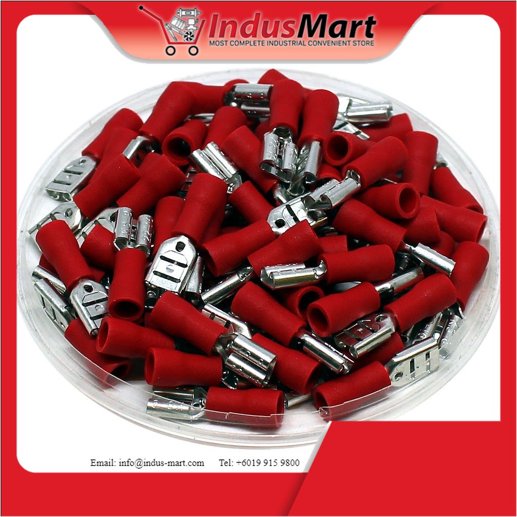 KST FDV1-250 VINYL (F) DISCONNECTOR 1.5MM2 0.8X6.35MM-20Pcs | Shopee ...