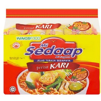 MI SEDAAP [5pcs] (Original / Soup Soto / Singapore Laksa / Korean Spicy ...