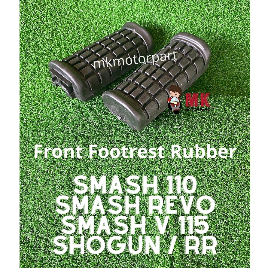 (M) FRONT Step FOOTREST RUBBER Suzuki Smash 110 Revo Smash V 115 ...