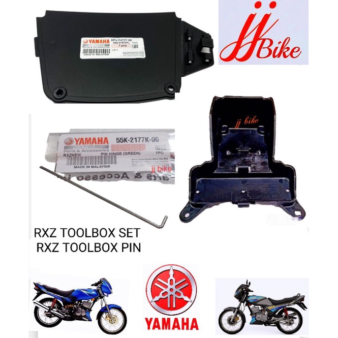 RXZ ToolBox set Tool Pin LID YAMAHA spannerbox n pin tool box RXZ ...