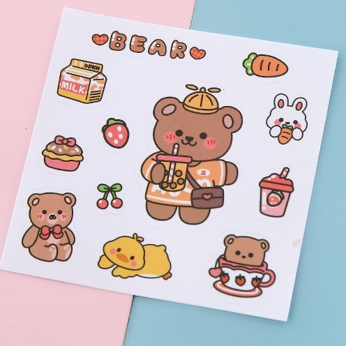 Sticker 2D 3D super cute Sticker TiTiroom (Gift) | Shopee Malaysia