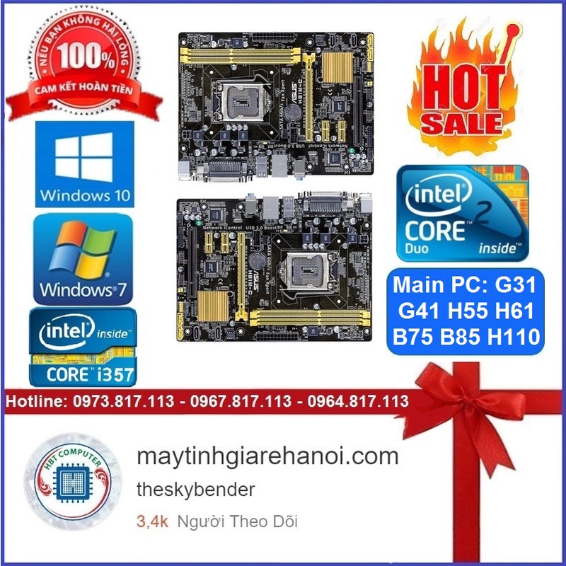 Main PC G31 G41 H61 H55 H81 B75 B85 H110 genuine remove case | Shopee Malaysia