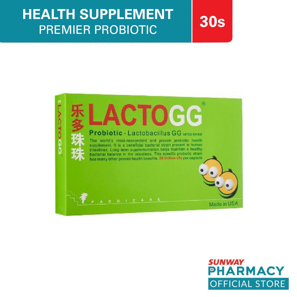 Lacto Gg Probiotics (30's) | Shopee Malaysia
