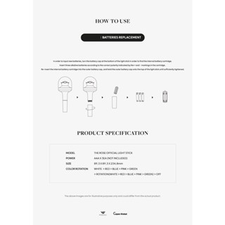 THE ROSE - OFFICIAL LIGHT STICK LIGHTSTICK SEALED | Shopee Malaysia