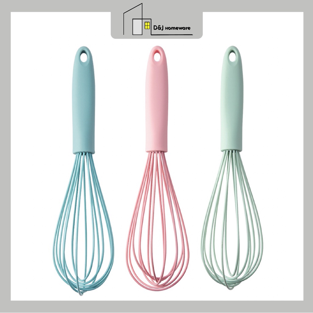 Silicone Egg Whisk / 20cm 25cm Manual Egg Beater / Baking Stirring ...