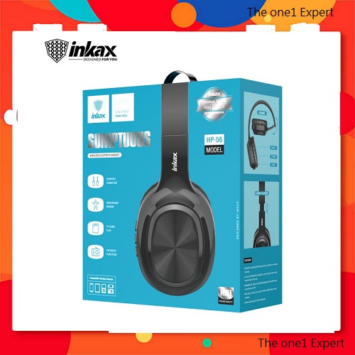 Inkax wireless Bluetooth Headphone Sumptuous HP-56 | Shopee Malaysia