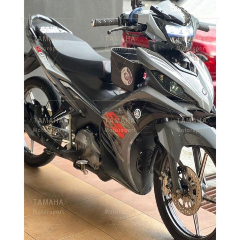 Yamaha Lc135 V4 V5 V6 V7 Exciter 2021 fire dust nardo grey cover set ...