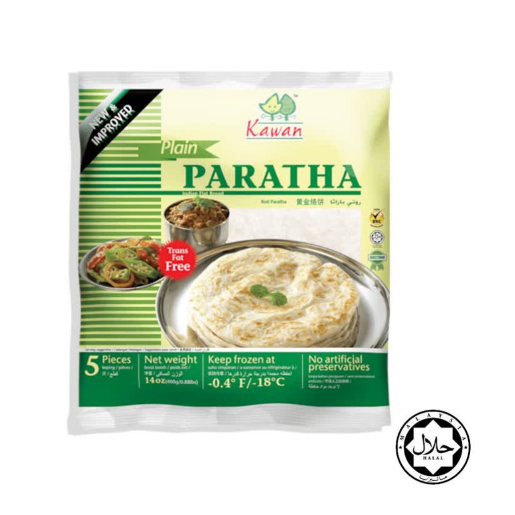 KAWAN ROTI PARATHA PLAIN (5PCS) | Shopee Malaysia