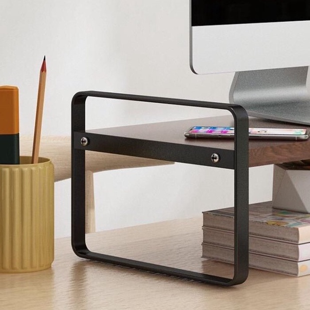 PC Stand Computer Monitor Screen Increased Shelf Computer Stand Desktop ...