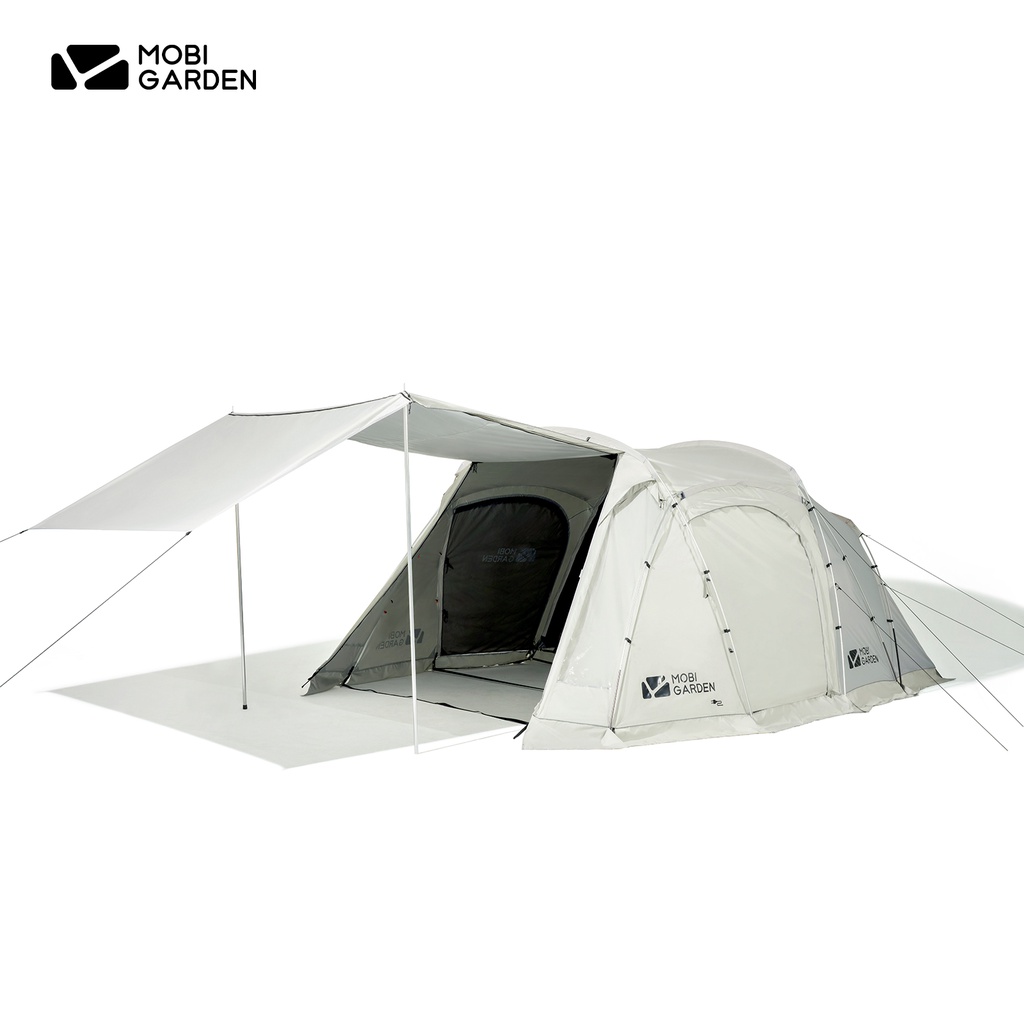 MOBI GARDEN Camping Family Tent For Glamping 3-4 Person Waterproof Anti ...