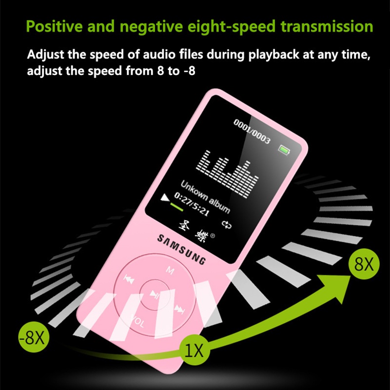 Samsung Walkman LCD Screen MP4 Player Portable Multi-function Player FM ...