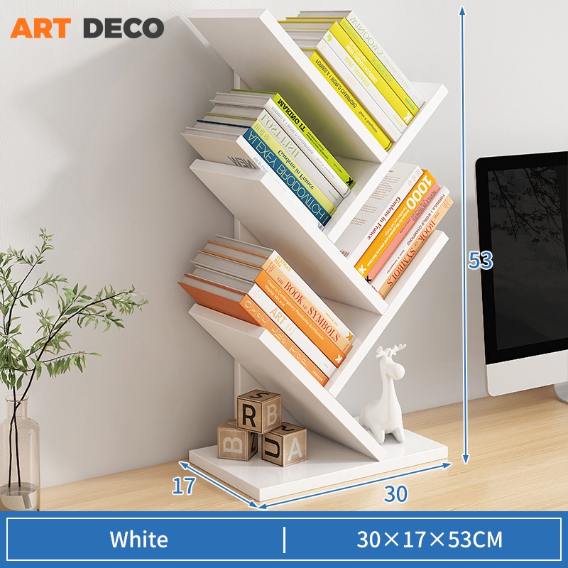 Desktop Book Rack Book shelf Rack Rak Buku Table Rack Rak buku kecil ...