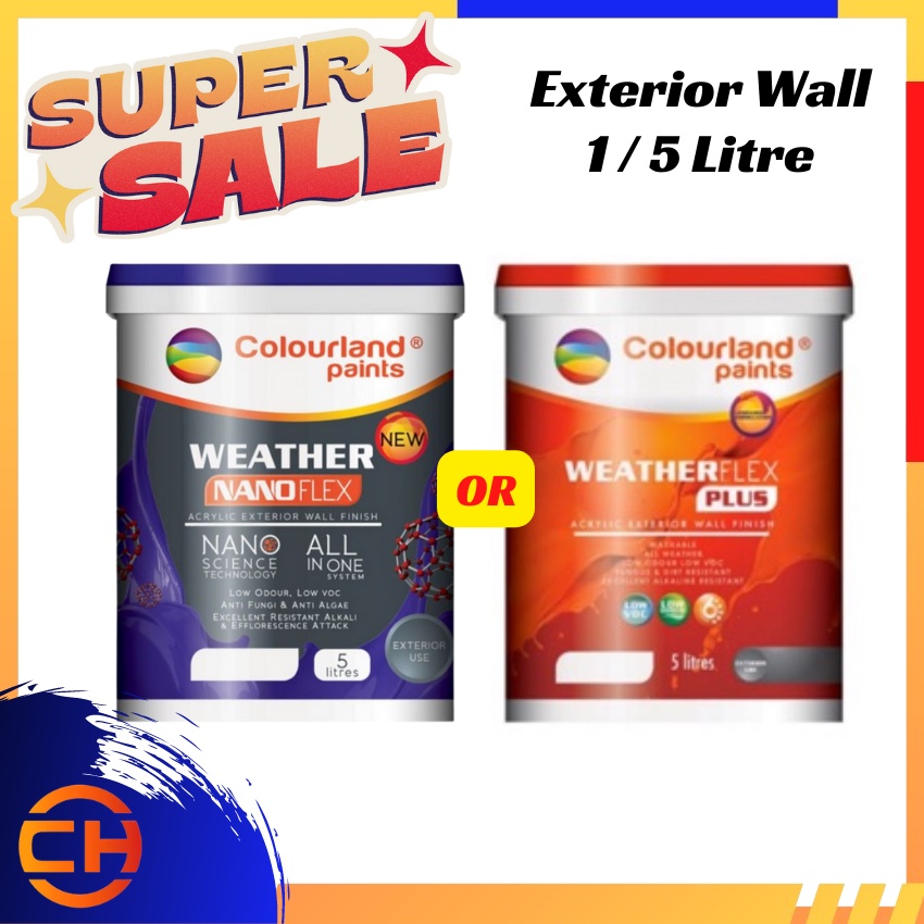 Colourland Weather Nanoflex / Weatherflex Plus Acrylic Exterior Wall ...