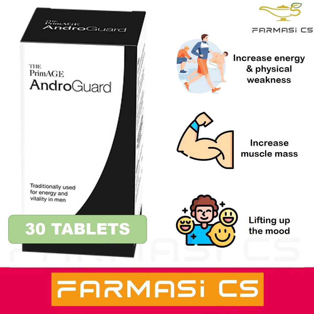 CLEARANCE PrimeAGE AndroGuard 30 tablets DATE [ Prime Age Andro Guard ...