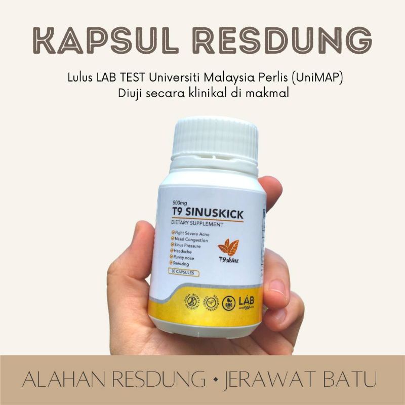 Kapsul Resdung dan Jerawat | Shopee Malaysia