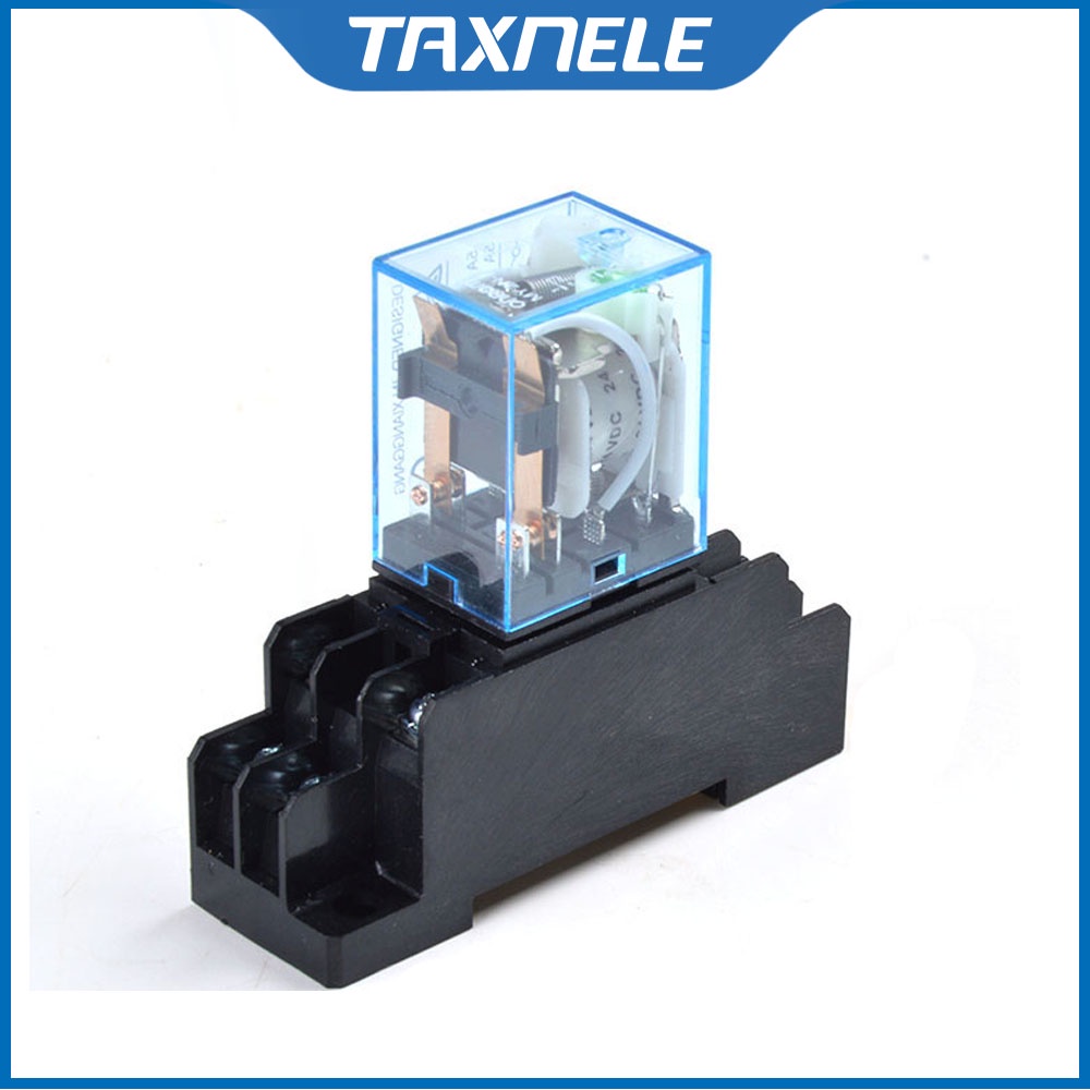 MY2P HH52P MY2NJ relay 220V AC coil 12V 24V high quality general purpose DPDT micro mini relay ...