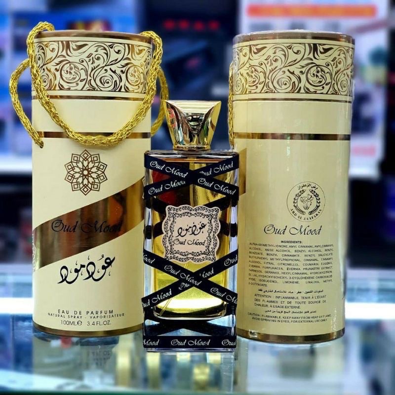 💥OUD MOOD PERFUME 30ML/100ML (ORIGINAL) LATTAFA 3D STICKER FROM DUBAI💥 ...