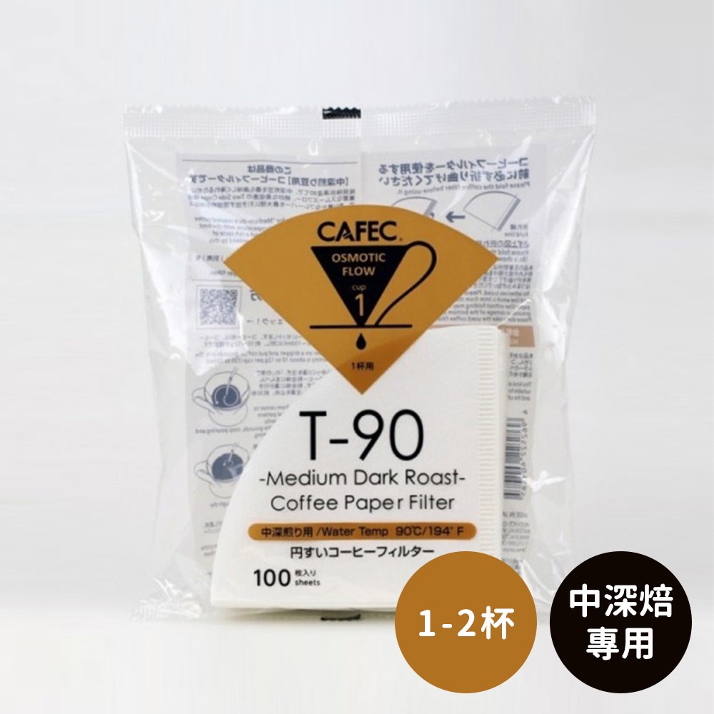 [Japan CAFEC] Medium Dark Roasting Special Filter Paper 100 Sheets ...