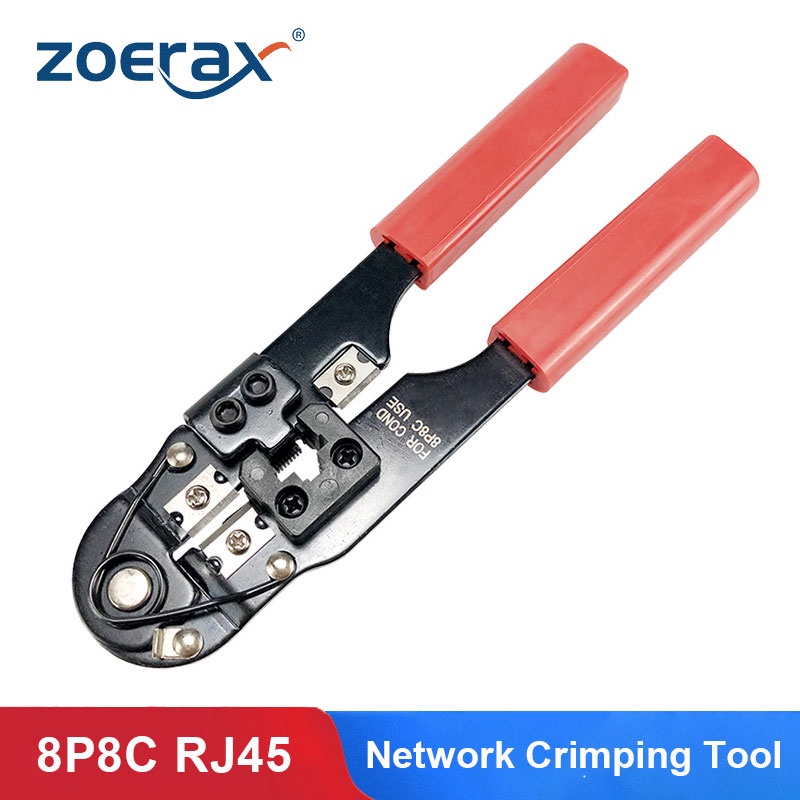 ZoeRaX Network Crimping Tool Modular Crimper Networking Wire Tool Kit ...