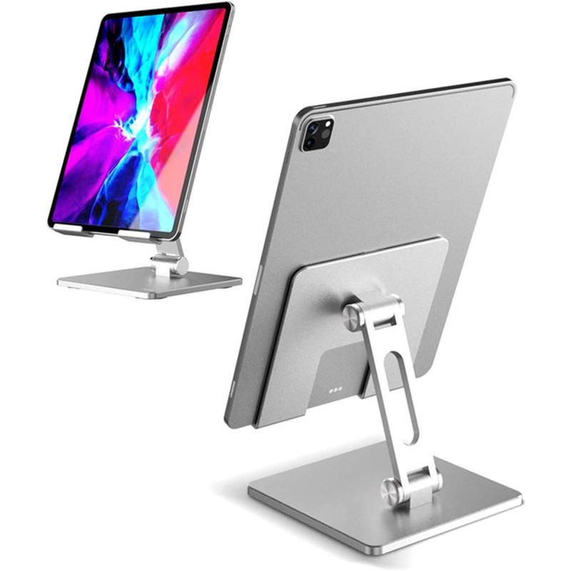 Basegard Foldable Dual Axis Aluminium Tablet Stand, Height and Angle ...