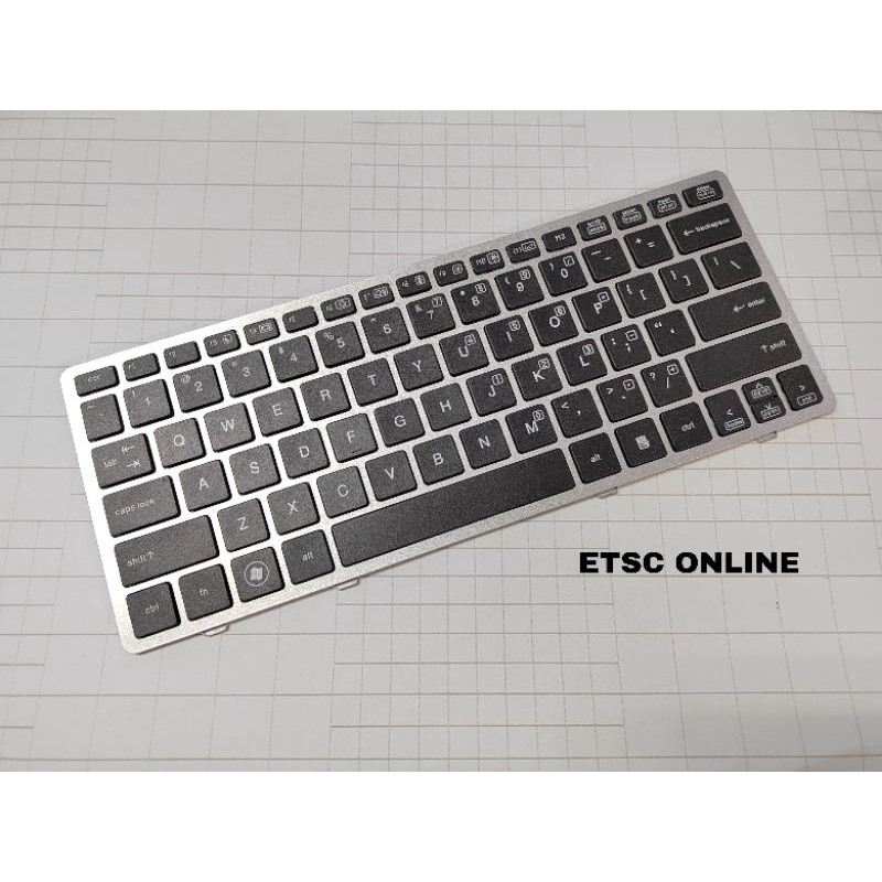 Keyboard HP Elitebook 2560 2560P 2570 2570P Laptop Keyboard With Frame ...