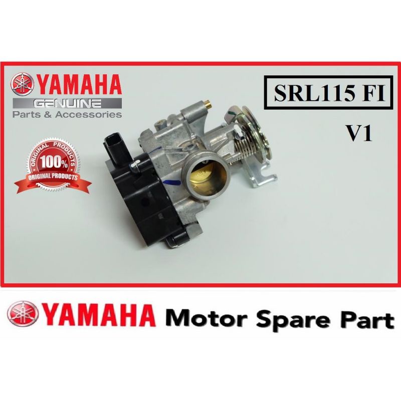 (100% ORIGINAL) YAMAHA SRL115 FI THROTTLE BODY LAGENDA SRL115-FI SRL ...