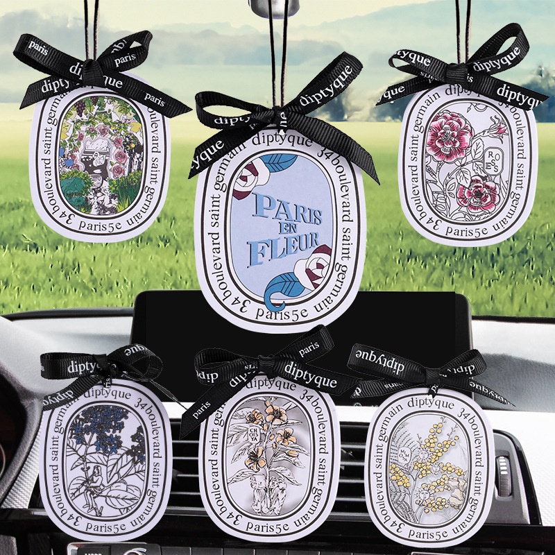 Diptyque Car Fragrance Air Freshener Car Perfume Pewangi Kereta ...