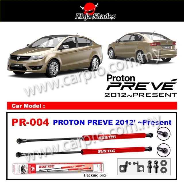 Proton Preve Suprima S Sustec Front Hood Damper Bonnet Gas Lifter TWIN ...