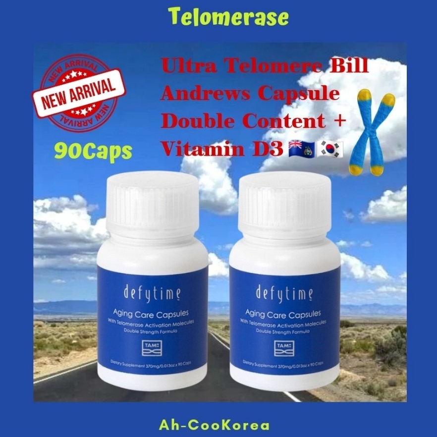 Ultra Telomere Bill Andrews Capsule Double Content + Vitamin D3,90caps | Shopee Malaysia