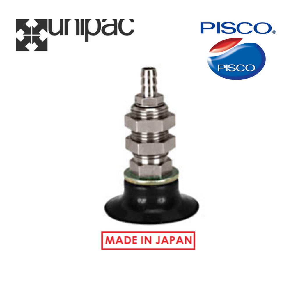 Pneumatic Vacuum Pad Pisco Standard Type Fixed Type Top Vacuum Port (Barb Joint Type) VPA2RSE-4B ...