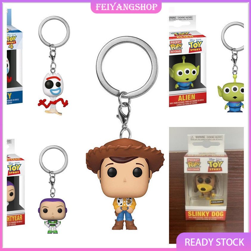 Funko Pop Toy Story Woody Buzz Lightyear Alien Slinky Dog Forky ...