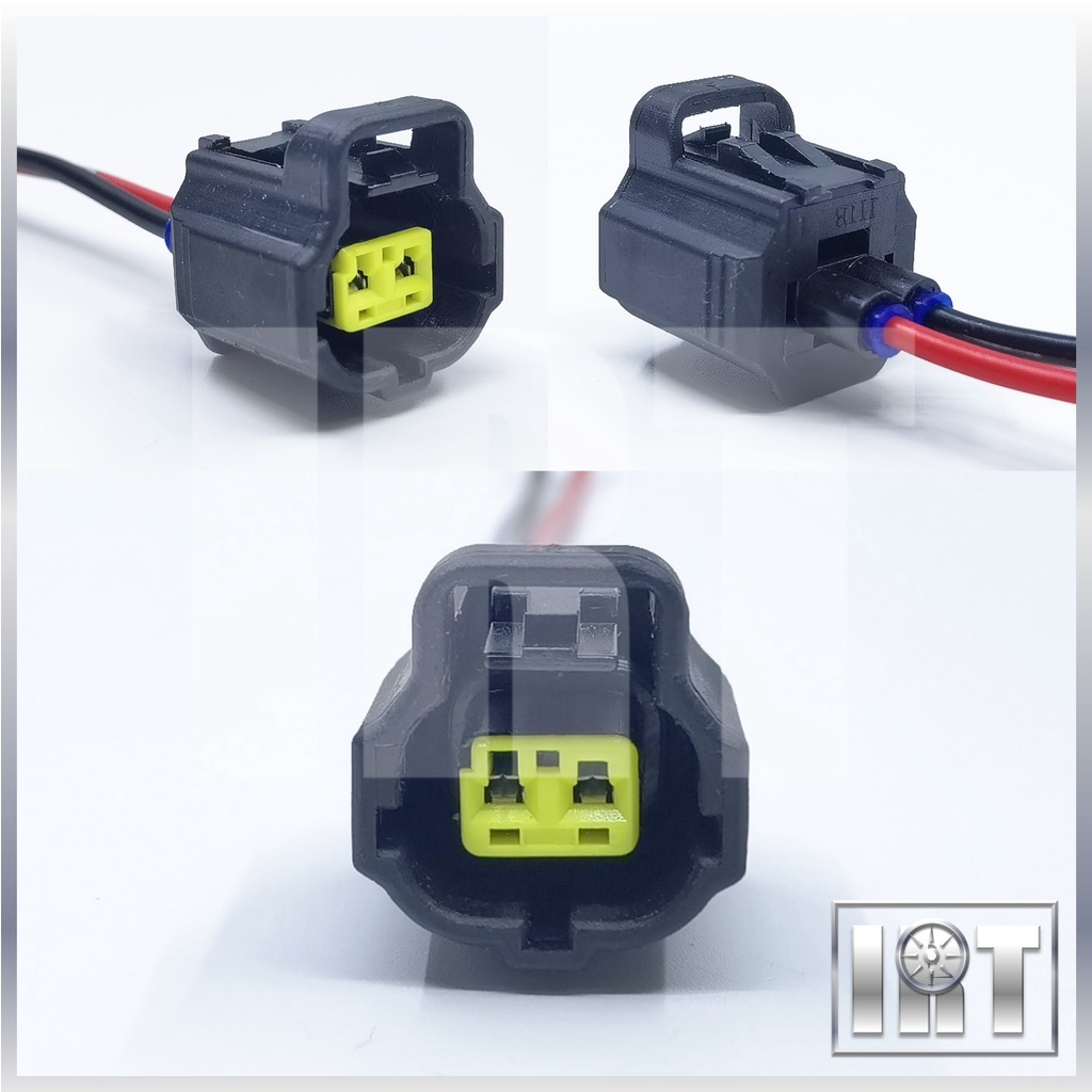 2 Pin ECT Thermo Fan Socket Temp Switch Cold Start Coolant Temperature ...