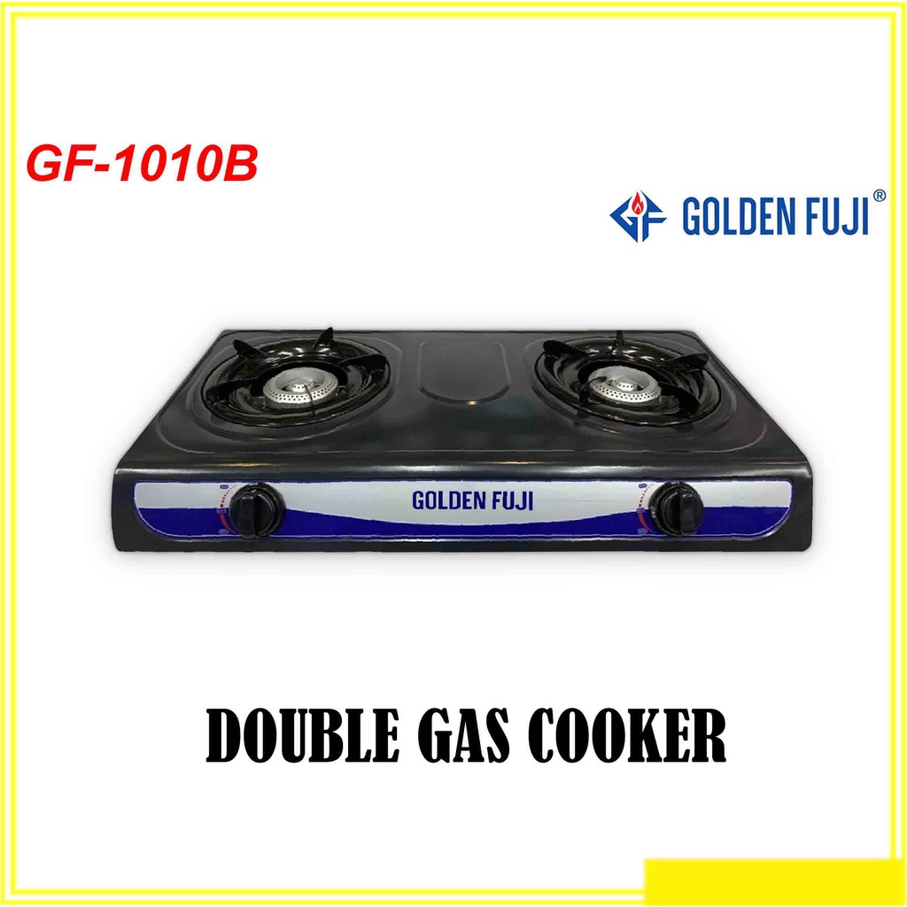 GOLDEN FUJI GF-1010B/GF-1010SS DOUBLE GAS COOKER (SIRIM) | Shopee Malaysia