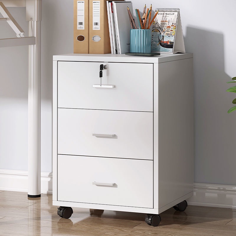 The Room Place Office Under-desk file cabinet side cabinet with locker ...