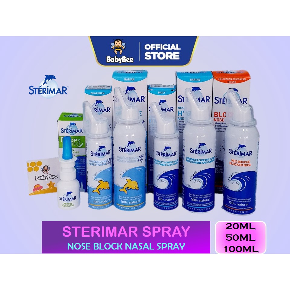 STERIMAR NASAL SPRAY 20ML / 50ML / 100ML | Shopee Malaysia