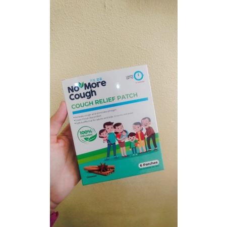 Cough Relief Patch 6's(No More Cough) | Shopee Malaysia