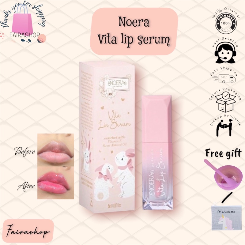 VITA LIP SERUM BY NOERA 💯💯 RESELLER MALAYSIA 🎁 | Shopee Malaysia