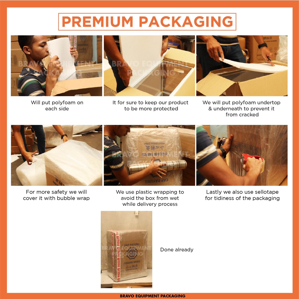 Premium Packaging With More Bubble Wrap Polyfoams Barang Lebih Selamat Tanpa Pecah Dan Rosak ...
