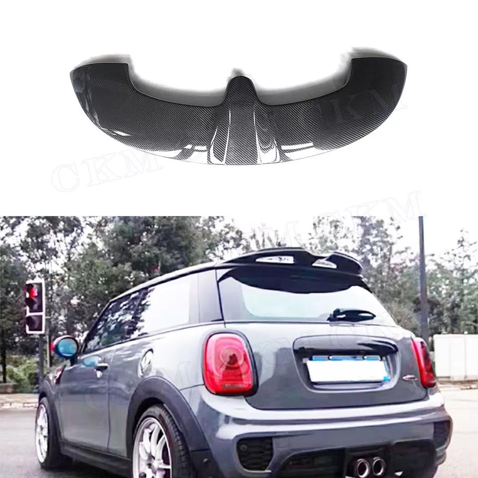 Carbon Fiber Rear Roof Spoiler Lip Wings Car Decoration For BMW MiNi ...