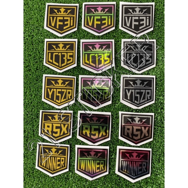 STICKER FANCY LOGO MOTOR | Shopee Malaysia
