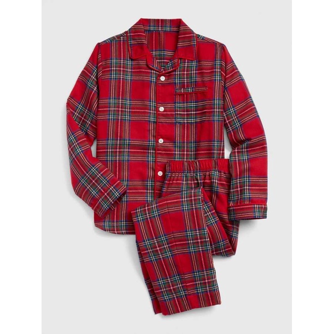Gap Kid Christmas Pajamas Red CheckeredCNY (Full Tag) | Shopee Malaysia