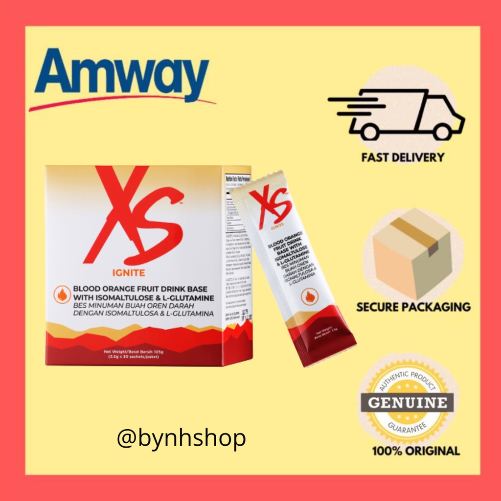 [READY STOCK] XS Ignite Blood Orange Fruit Drink Base With Isomaltulose ...