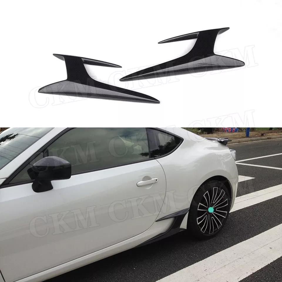 Carbon fiber Side Skirts Splitters Canards For Toyota GT86 For Subaru ...